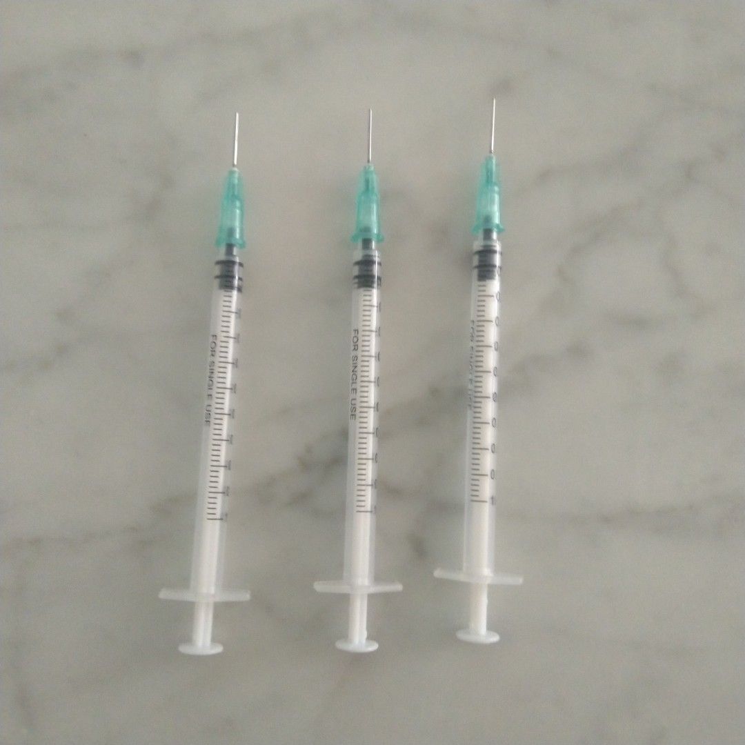 Set of three 1ml blunt tip syringes, Hobbies & Toys, Stationery & Craft ...