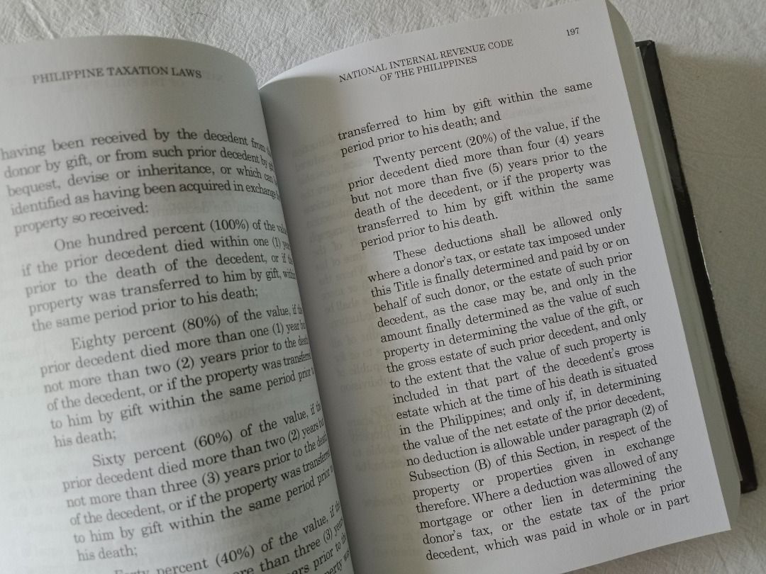 [ RUSH ] 2022 Central CODAL Philippine Taxation Law, Hobbies & Toys ...