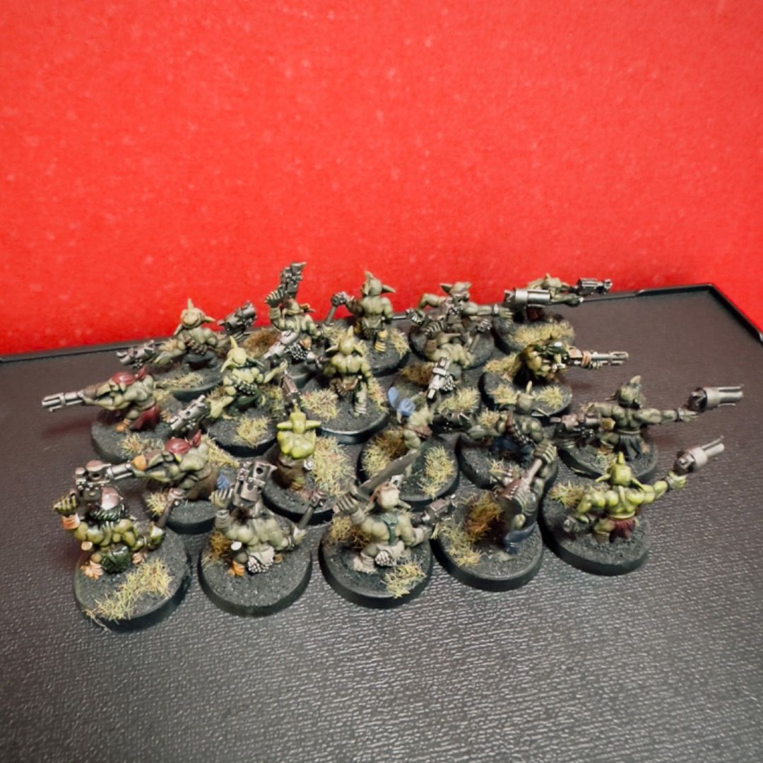 20 painted Warhammer Goblins Warminiature , Hobbies & Toys, Toys ...