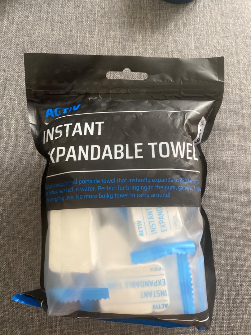 Activ instant expandable towel, Furniture & Home Living, Kitchenware ...
