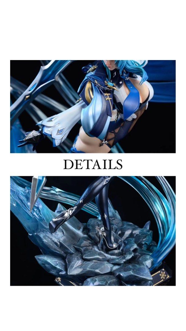 Acy Studio - Genshin Impact Eula, Hobbies & Toys, Toys & Games on Carousell