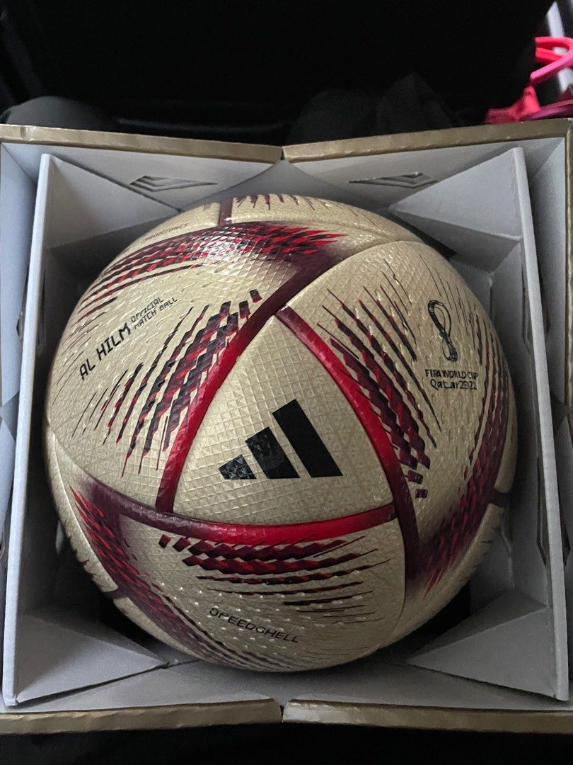 Adidas Al Hilm Pro World Cup Final Ball, Sports Equipment, Sports ...