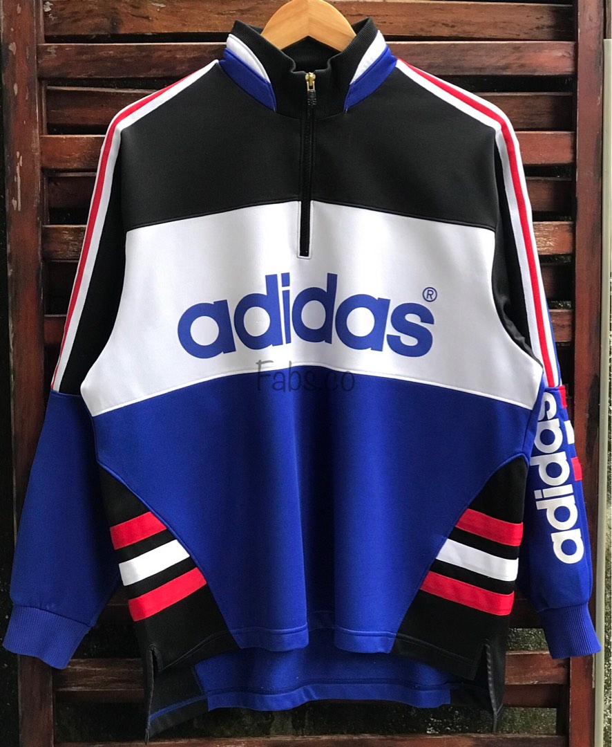 Adidas Halfzipper Jacket, Men's Fashion, Coats, Jackets and Outerwear ...