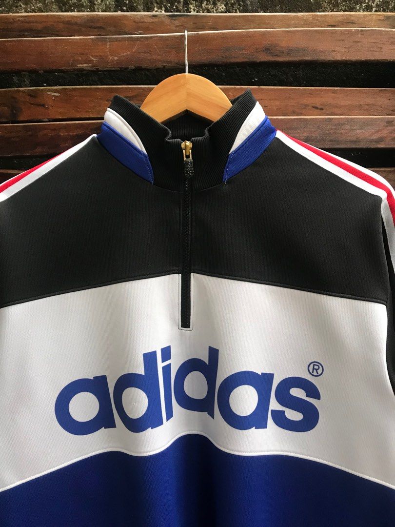 Adidas Halfzipper Jacket, Men's Fashion, Coats, Jackets and Outerwear ...
