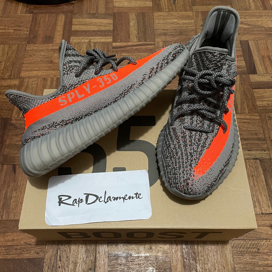 Adidas Yeezy 350 v2 Beluga Reflective, Men's Fashion, Footwear ...