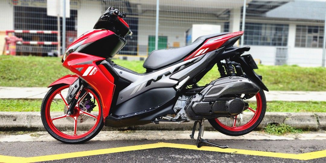 aerox v2 coverset, Motorcycles, Motorcycle Accessories on Carousell