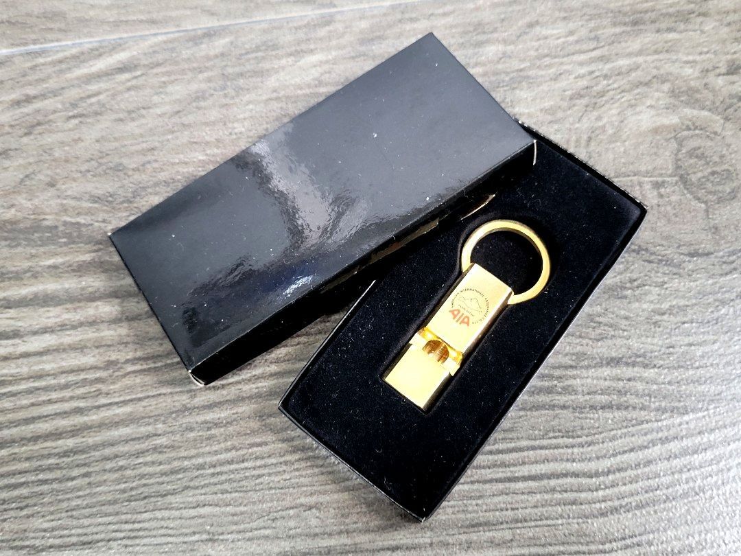 AIA Golden Keychain, Hobbies & Toys, Memorabilia & Collectibles ...