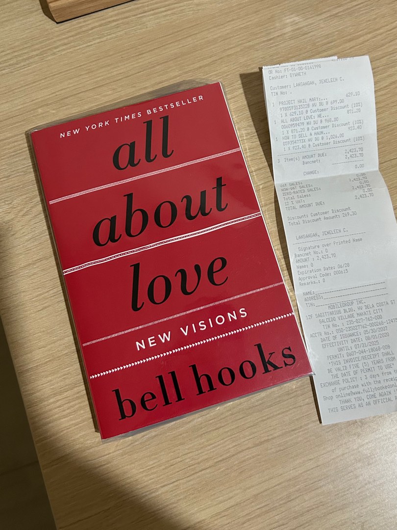 All About Love by Bell Hooks, Hobbies & Toys, Books & Magazines ...
