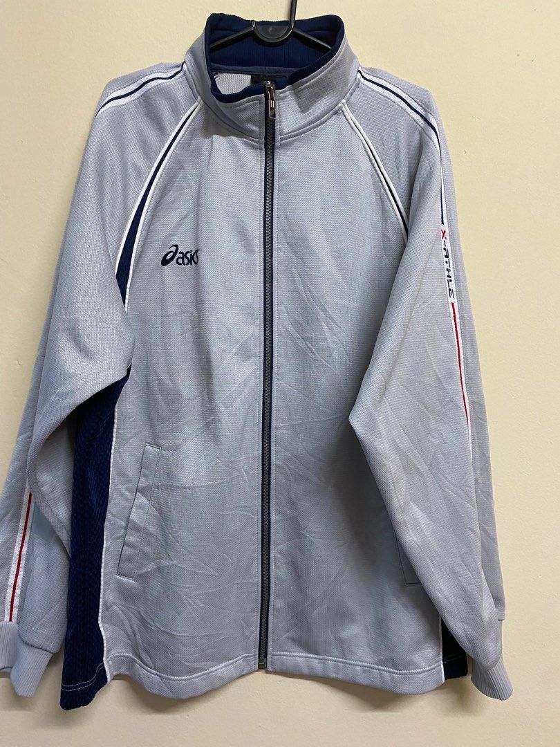 Asics Jacket, Men's Fashion, Coats, Jackets and Outerwear on Carousell