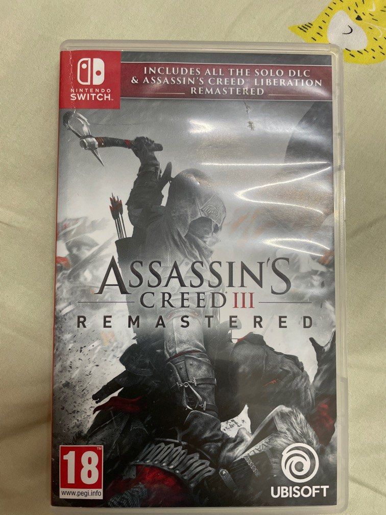 Assassins Creed Remastered 電子遊戲 電子遊戲 Nintendo 任天堂 Carousell
