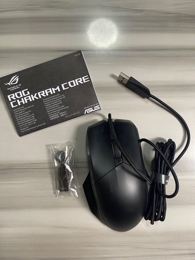 ASUS ROG CHAKRAM CORE GAMING MOUSE 16000DPI, Computers & Tech, Desktops ...