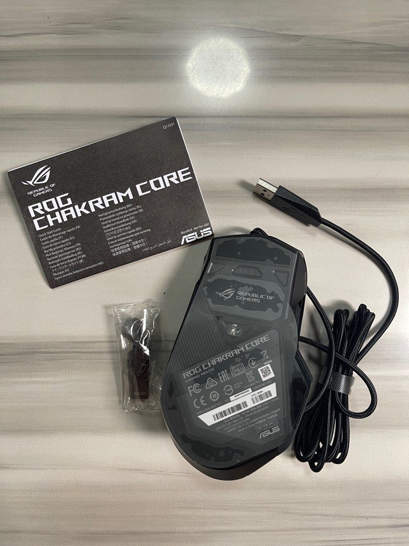 ASUS ROG CHAKRAM CORE GAMING MOUSE 16000DPI, Computers & Tech, Desktops ...