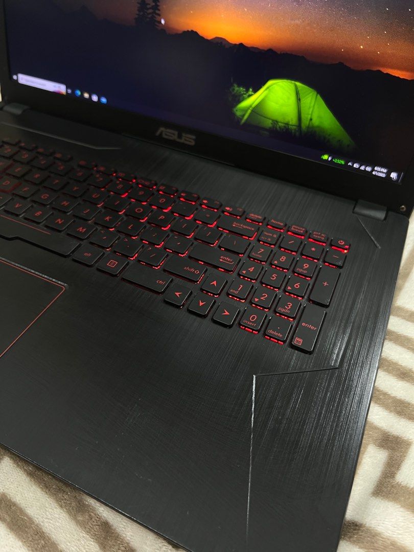 Asus rog gl753v i7 7th gen 8gb ram 256gb gtx 1050. No issue, Computers ...