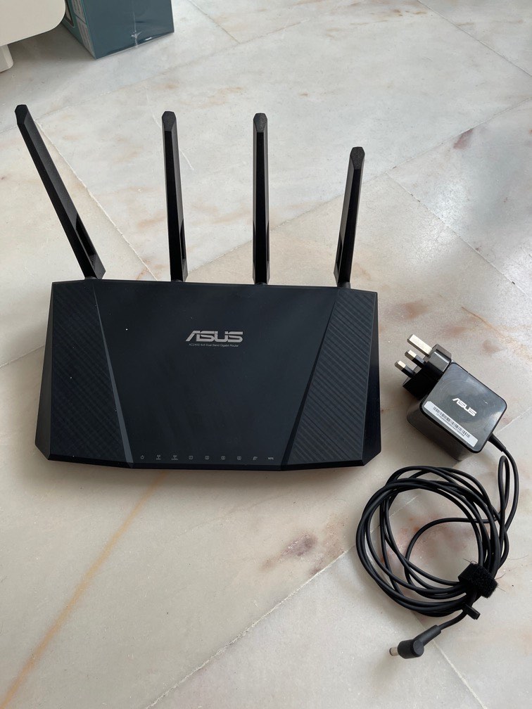 Asus Router, Computers & Tech, Parts & Accessories, Networking on Carousell