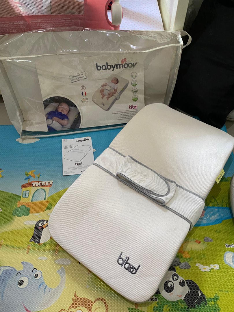Babymoov Bibed alas tidur bayi positioner, Bayi & Anak, Ranjang Bayi di Carousell