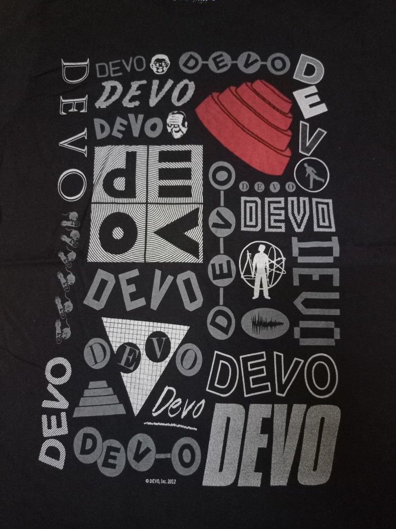 band devo, Men's Fashion, Tops & Sets, Tshirts & Polo Shirts on Carousell