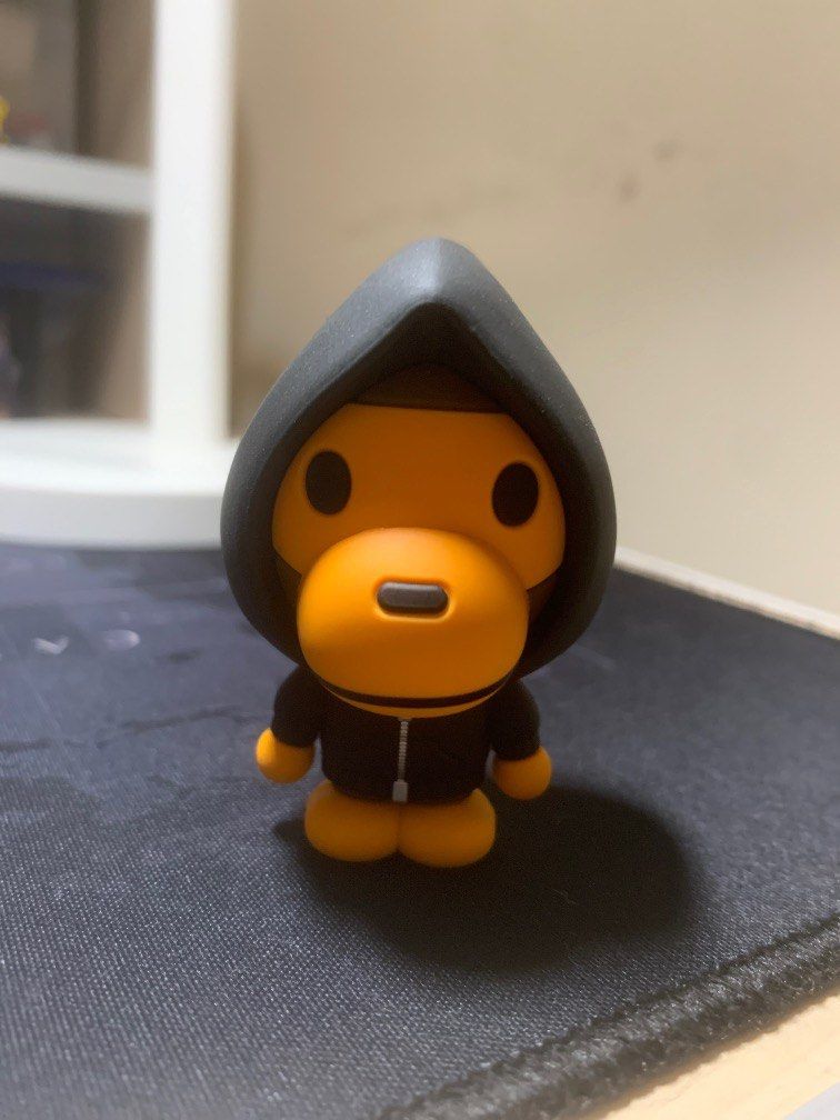 Bape RARE Figure Mascot Baby Milo Hoodie Collectible Hypebeast, Hobbies ...