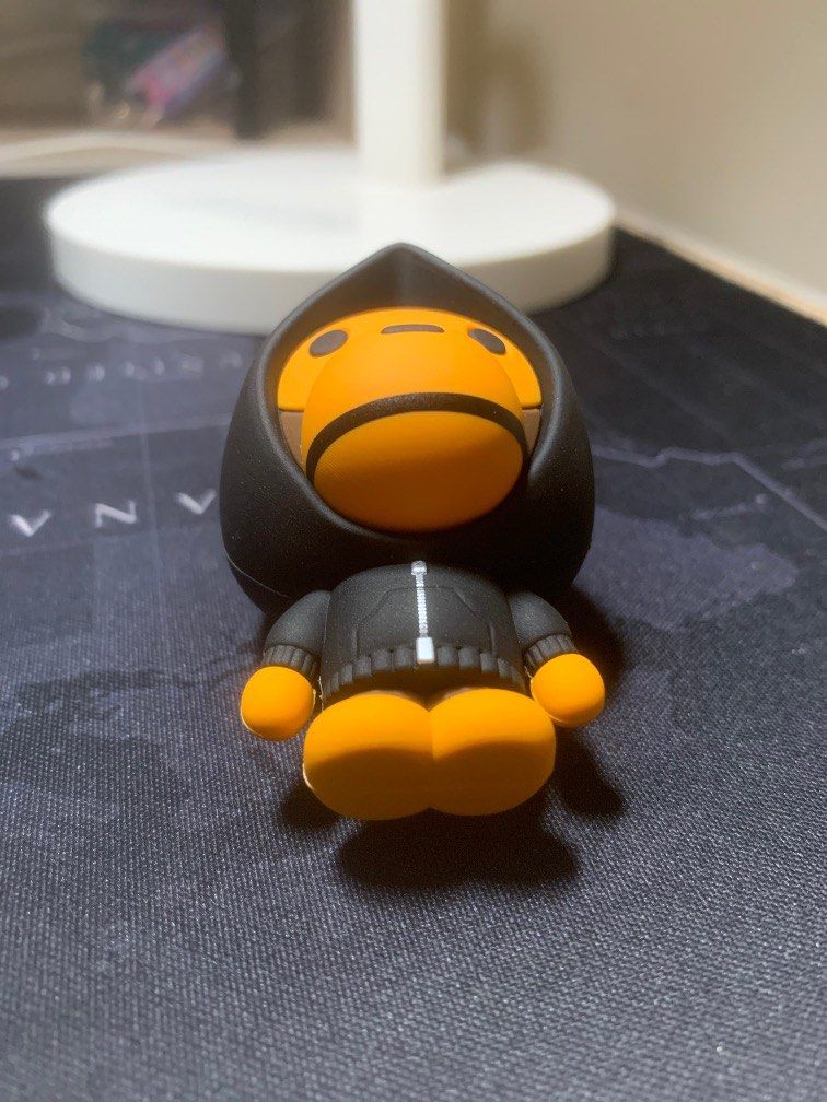 Bape RARE Figure Mascot Baby Milo Hoodie Collectible Hypebeast, Hobbies ...
