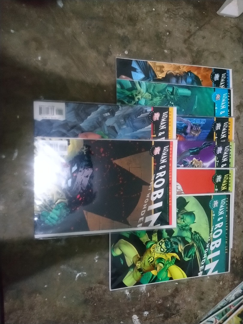 Batman and Robin All Star Set (Missing 5 and 10), Hobbies & Toys, Books ...