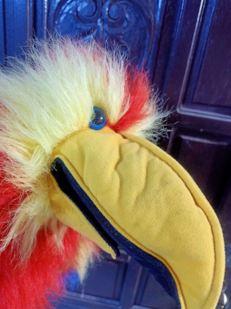 BEAUTIFUL RED BIRD HAND PUPPET, Hobbies & Toys, Toys & Games on Carousell