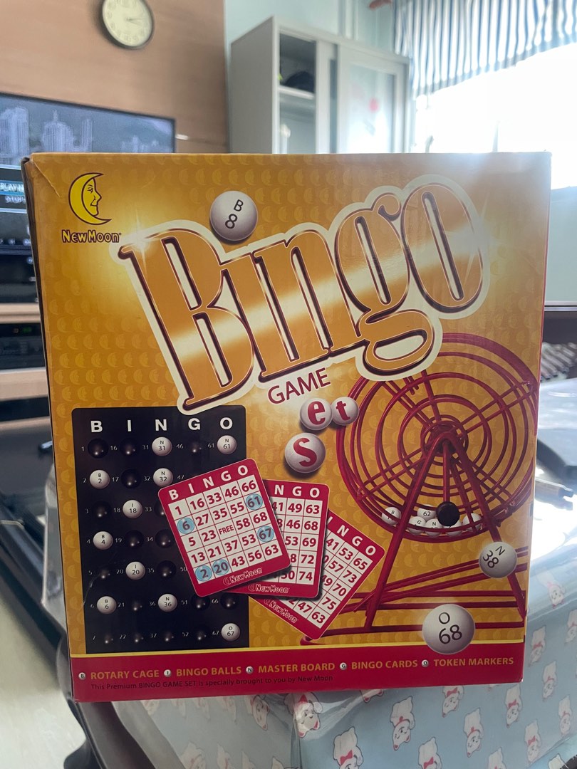 Bingo set, Hobbies & Toys, Toys & Games on Carousell