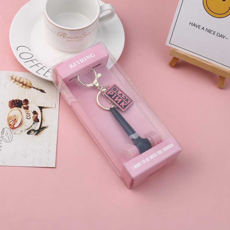 Blackpink keychain light stick, Hobbies & Toys, Toys & Games on Carousell
