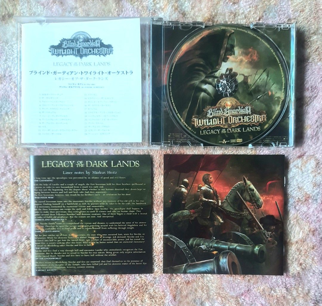 Blind Guardian Twilight Orchestra - Legacy Of The Dark Lands CD ...