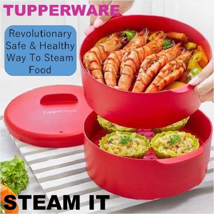 BN WRAPPED TUPPERWARE STEAMER STEAM IT 2 TIER, Furniture & Home Living ...