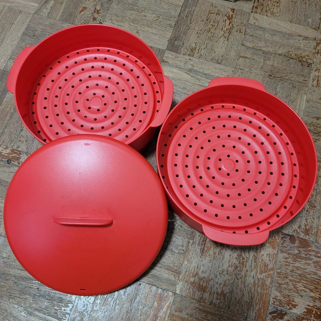 BN WRAPPED TUPPERWARE STEAMER STEAM IT 2 TIER, Furniture & Home Living ...