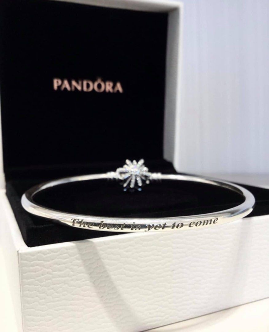 BNIP Pandora Limited Edition Fireworks Bangle, Women's Fashion, Jewelry ...