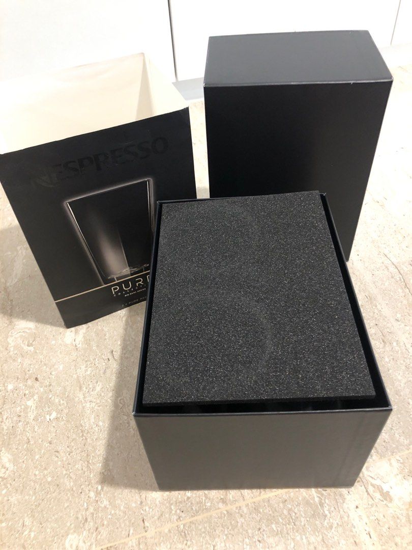 Brand New Nespresso Pure Collection Cups and Spoons, Furniture & Home ...