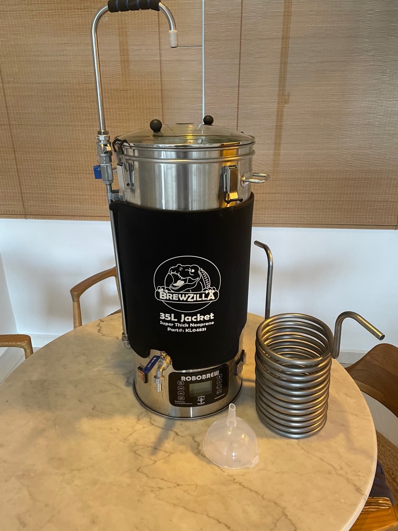 Brewzilla 35L Homebrew beer making brewing, TV & Home Appliances ...