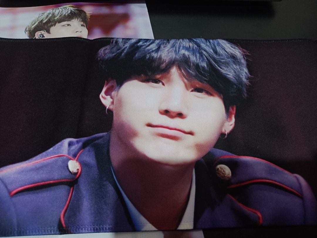 BTS Suga Fansite banner on Carousell