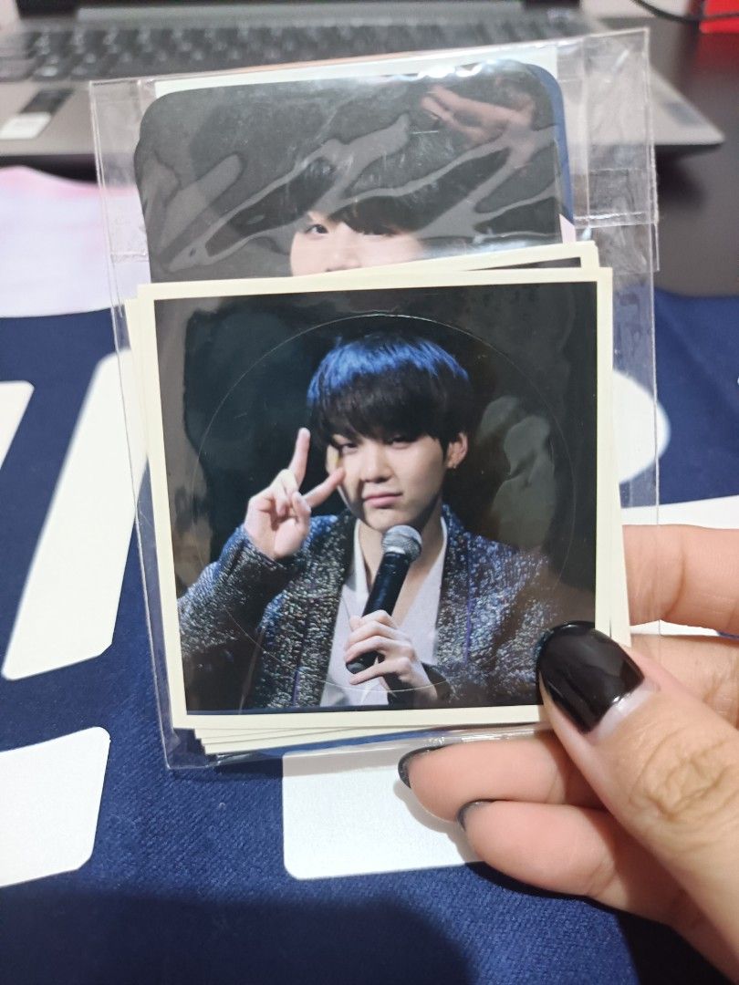 BTS Suga Fansite banner on Carousell