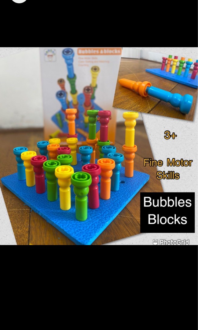 Bubble Blocks, Hobbies & Toys, Toys & Games on Carousell