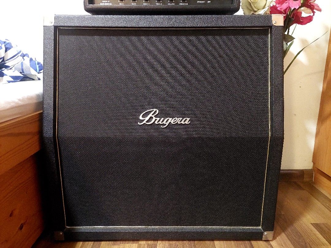 Bugera 412H-BK 4x12 Stereo and Mono 8/16 ohm cabinet, Hobbies & Toys ...