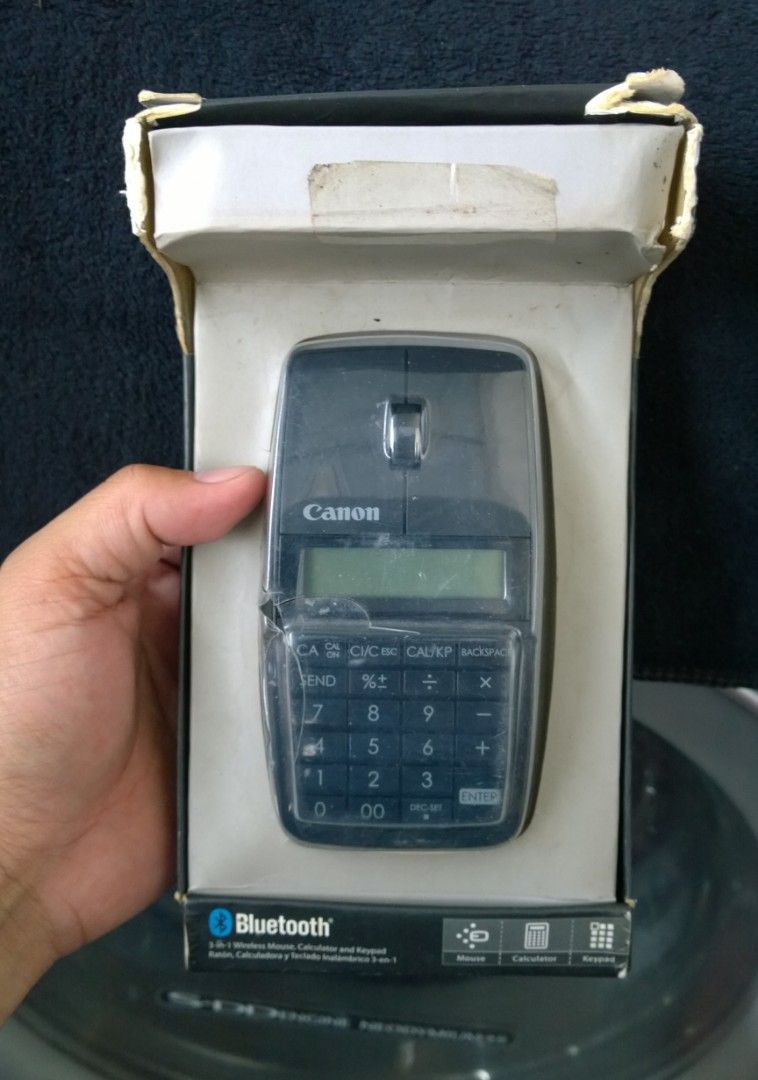 Canon Bluetooth Mouse Calculator, Computers & Tech, Parts & Accessories ...
