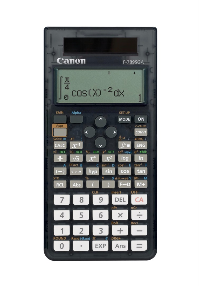 Canon F-789SGA Scientific Calculator, Computers & Tech, Office ...