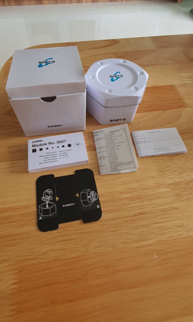 Casio Baby G Watch 5607 White, Luxury, Watches on Carousell