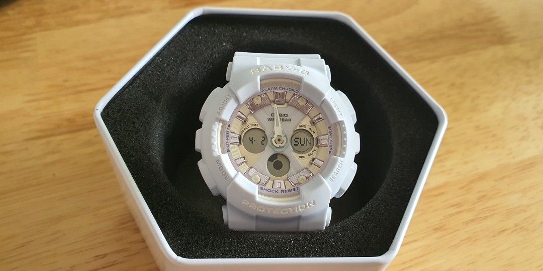 Casio Baby G Watch 5607 White, Luxury, Watches on Carousell