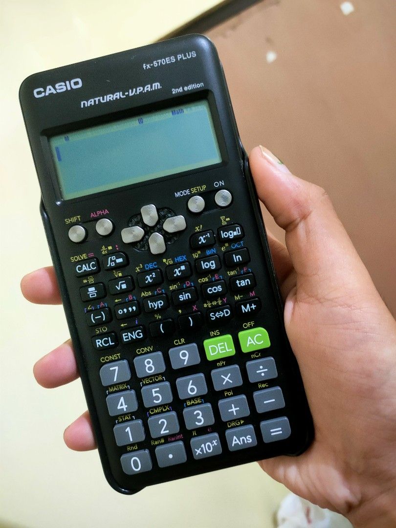 Casio Fx-570 Es Plus (2nd Edition) for sale!, Mobile Phones & Gadgets ...
