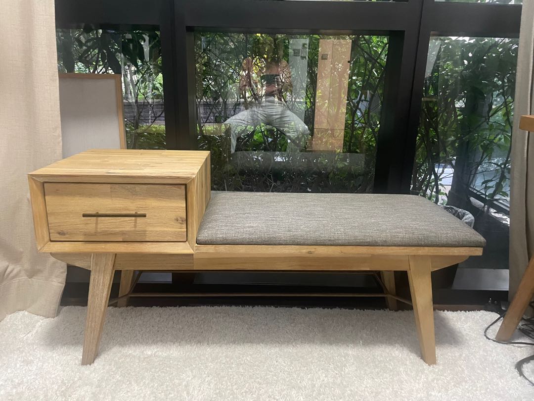 Castlery miles bench, Furniture & Home Living, Furniture, Other Home ...