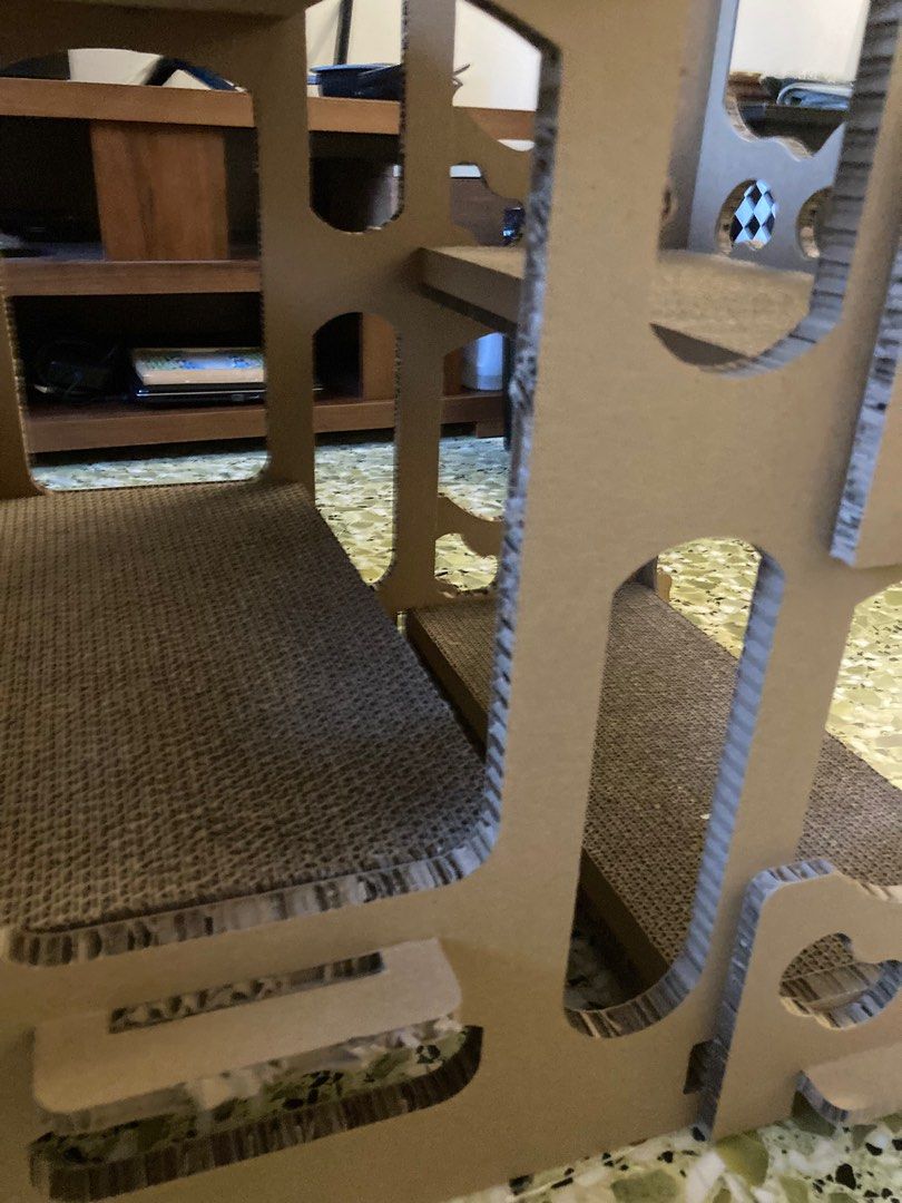 5 storey Cat condo Cat Mansion Chateau Rumah Kuching, Pet Supplies ...