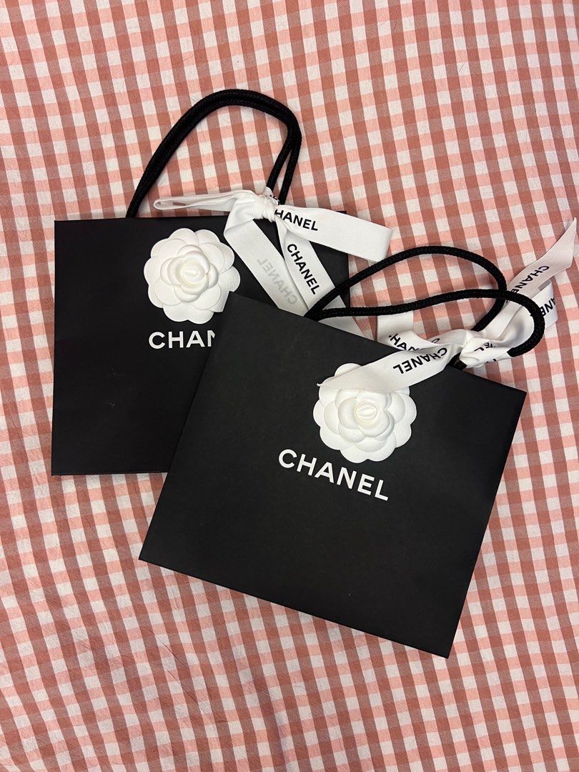 Set of 10 Chanel Paper Bags, Luxury, Accessories on Carousell