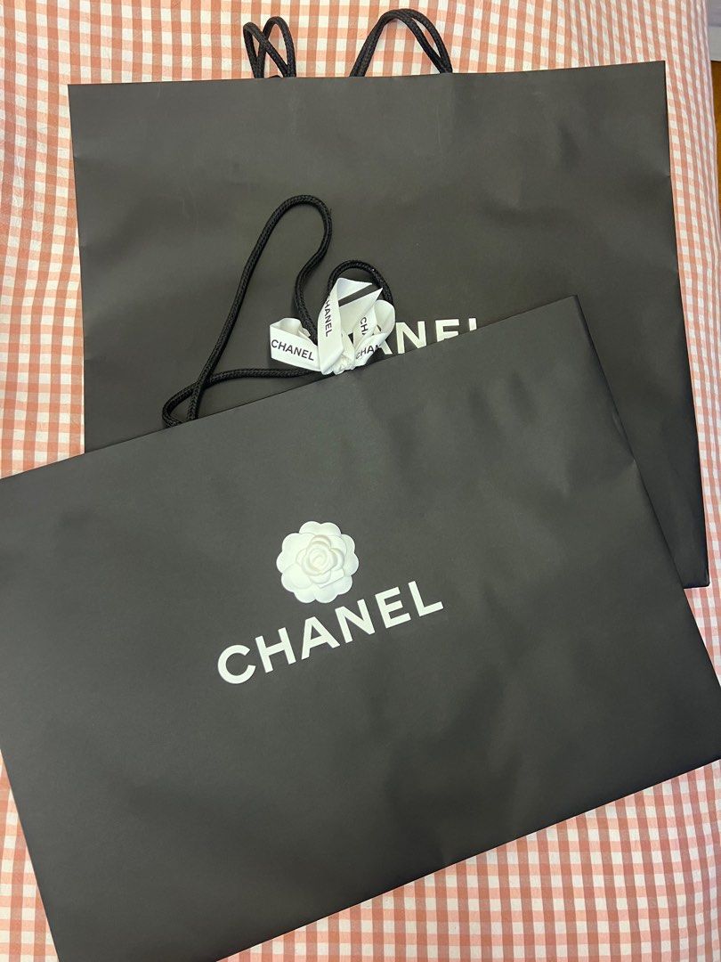Set of 10 Chanel Paper Bags, Luxury, Accessories on Carousell