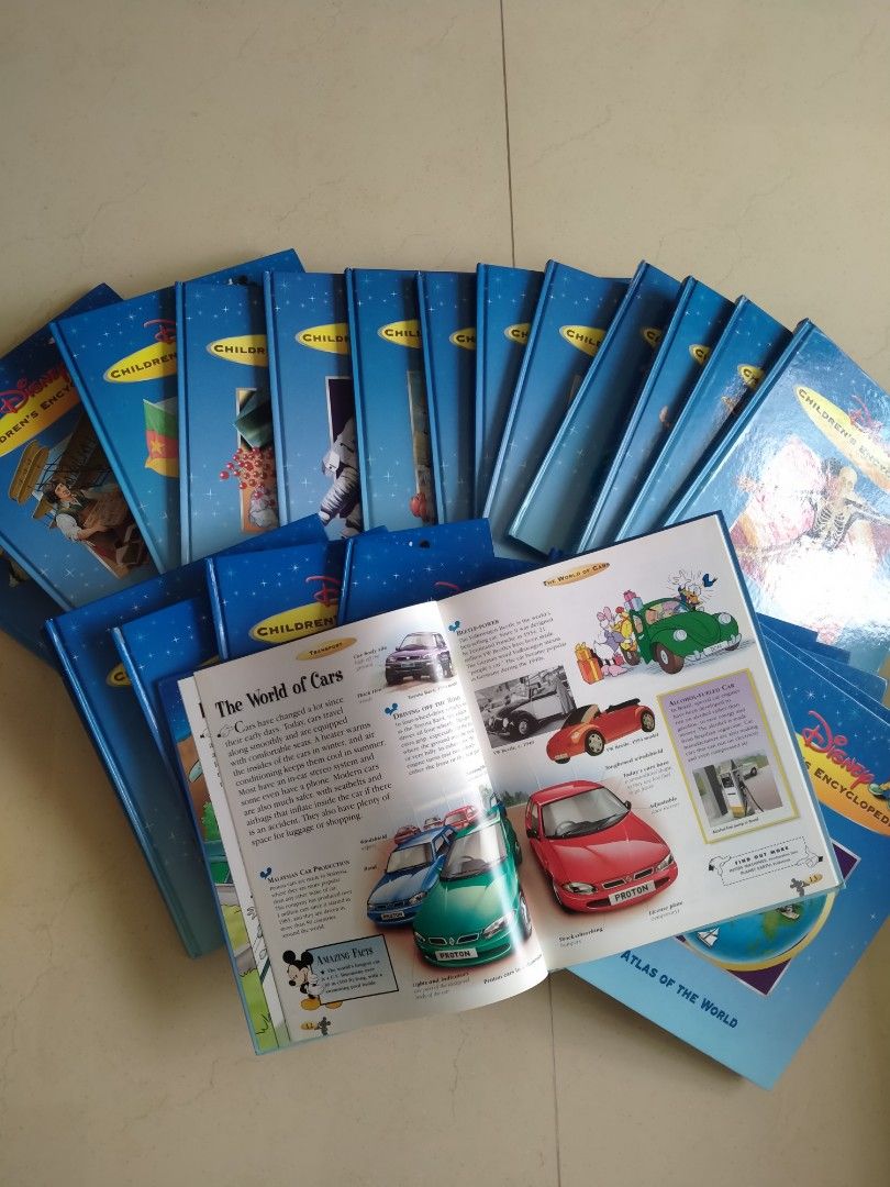 Children Disney Encyclopedia full set 24 books, Hobbies & Toys, Books ...