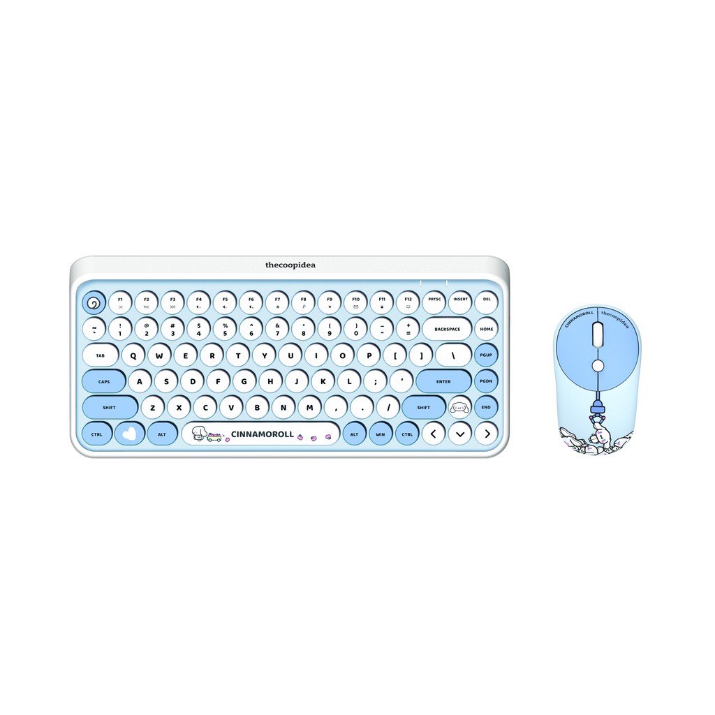 Thecoopidea Sanrio Cinnamoroll keyboard and mouse with box, Computers ...