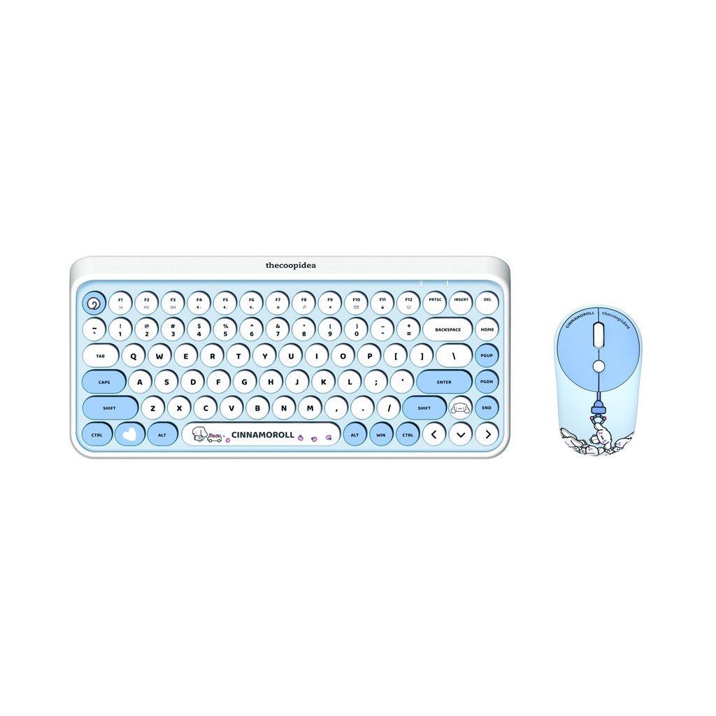 Thecoopidea Sanrio Cinnamoroll keyboard and mouse with box, Computers ...