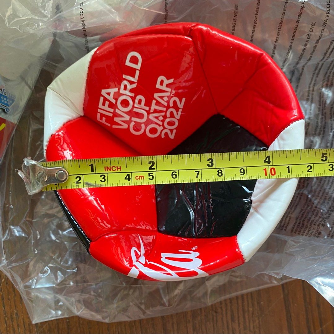 Coca Cola World Cup Qatar 2022 mini soccer ball size 1 , Sports ...