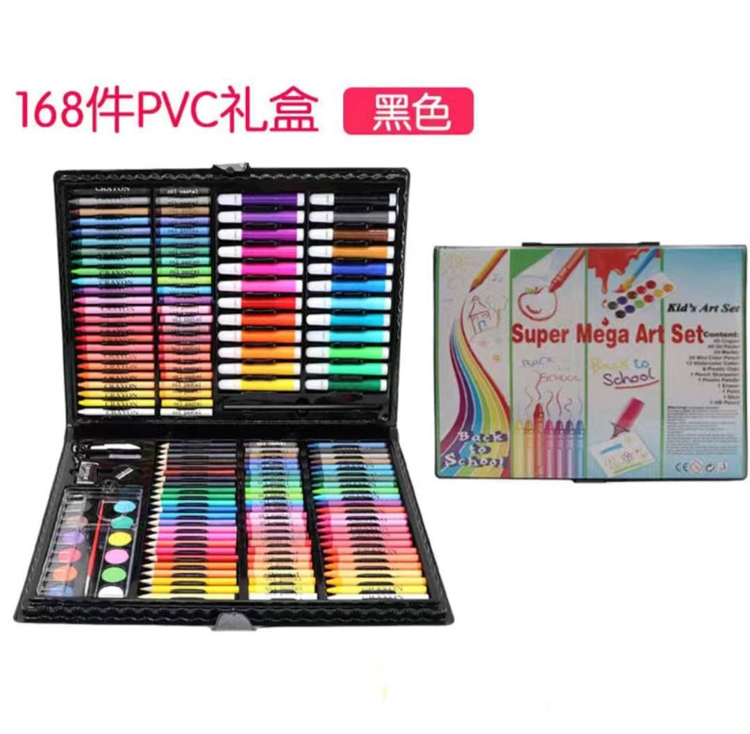 Coloring set 168pcs., 嬰兒及兒童, 嬰兒及兒童流行時尚在旋轉拍賣